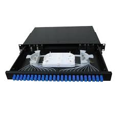 24 port Fiber Tray with LC Adapter-Duplex - Mall+254