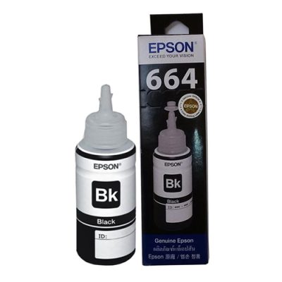 Epson T6641 Ink Black Cartridge - Mall+254