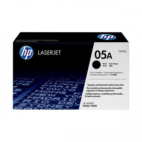 HP 05A Black Original LaserJet Toner Cartridge, CE505A - Mall+254
