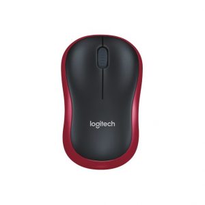 Logitech M185 Wireless Mouse – Red - Mall+254