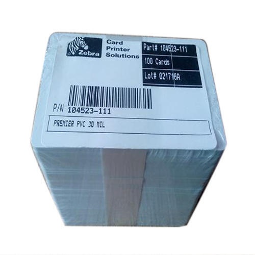 Zebra 104523-111 Premier PVC Card