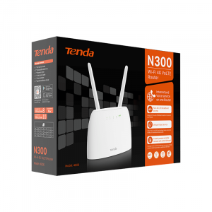 Tenda 4G06 / 3G/4G / N300 Wi-Fi 4G Volte Router - Mall+254